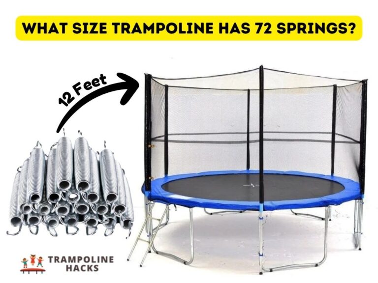 What Size Of Springs Do Different Trampolines Have?