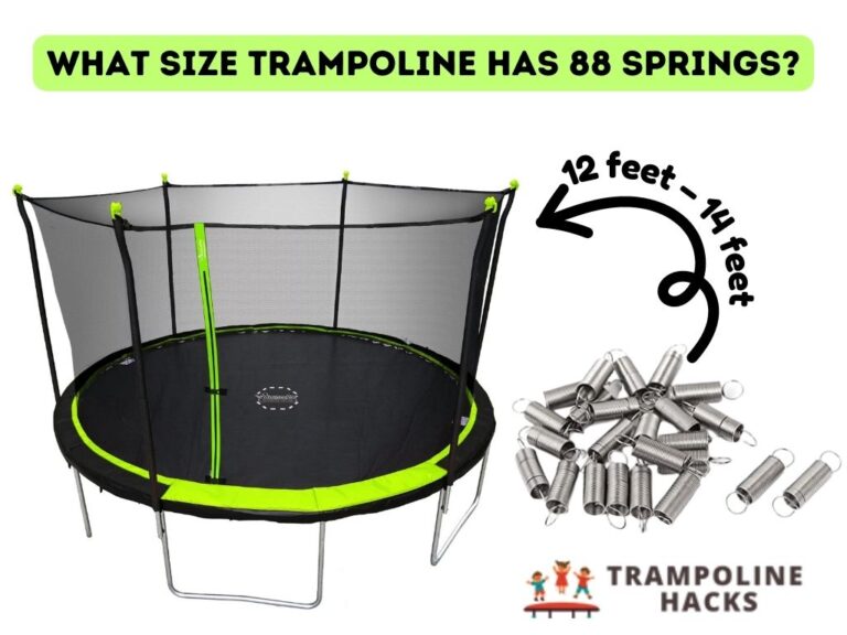 What Size Of Springs Do Different Trampolines Have?